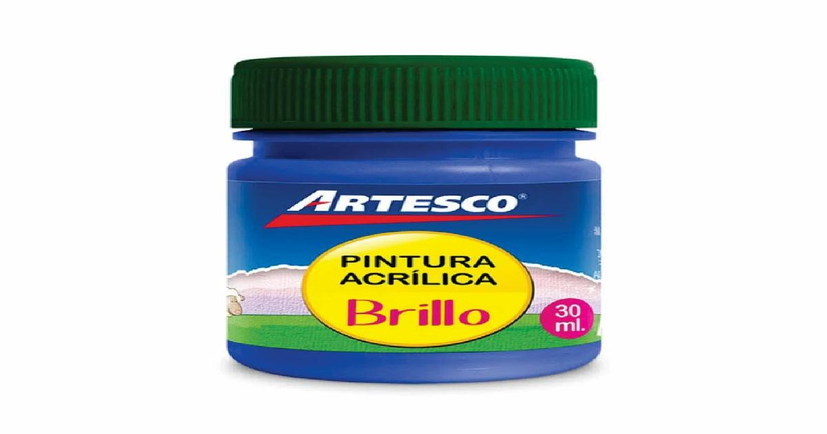 PINTURA ACRILICA ARTESCO X30ML (APU) BRILLANTE AZUL