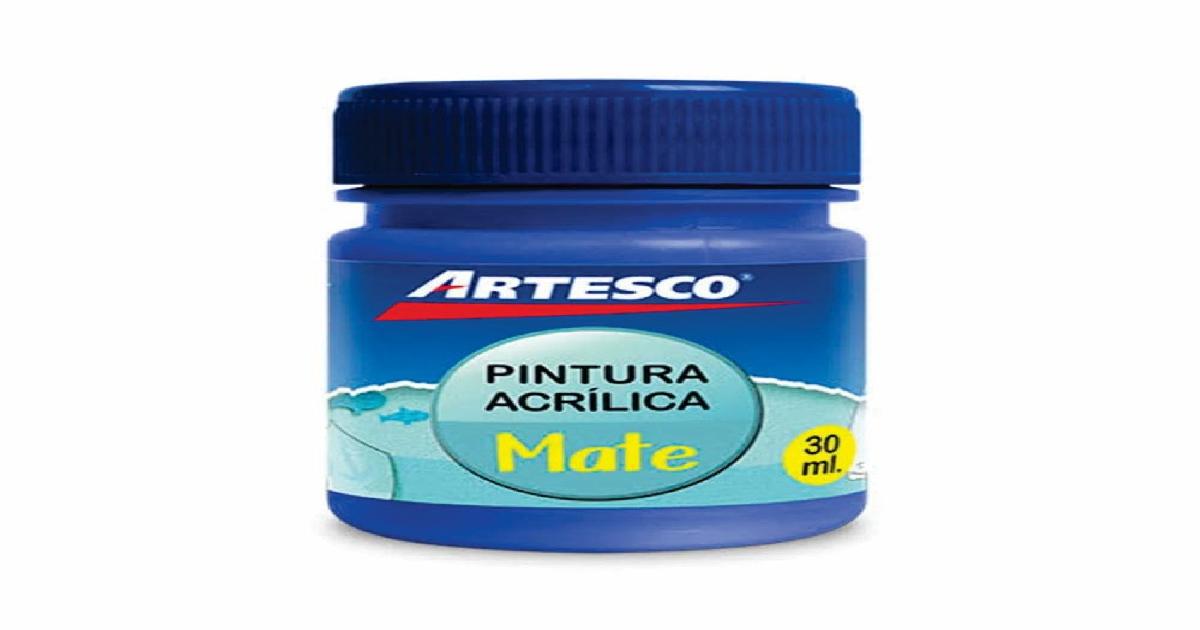 PINTURA ACRILICA ARTESCO X30ML MATE (APU) AZUL