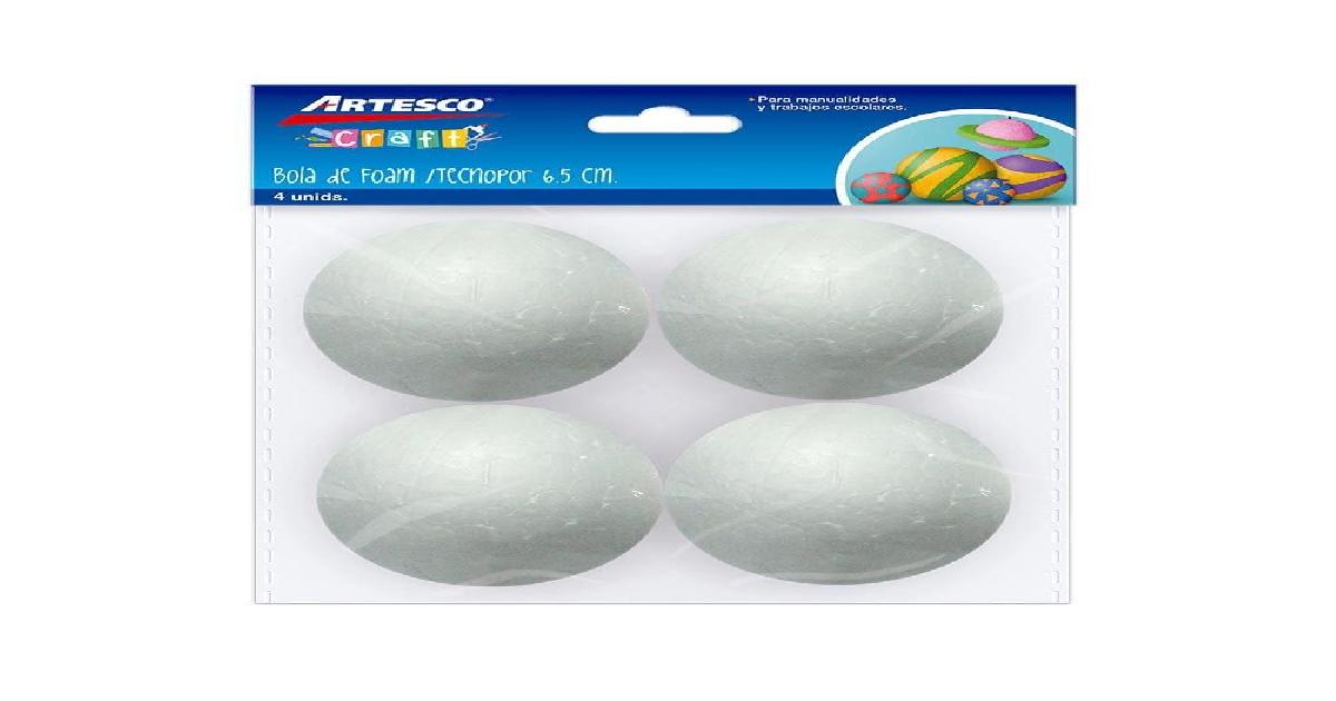 Tecnopor Artesco Bola 6 5 Cm X 4