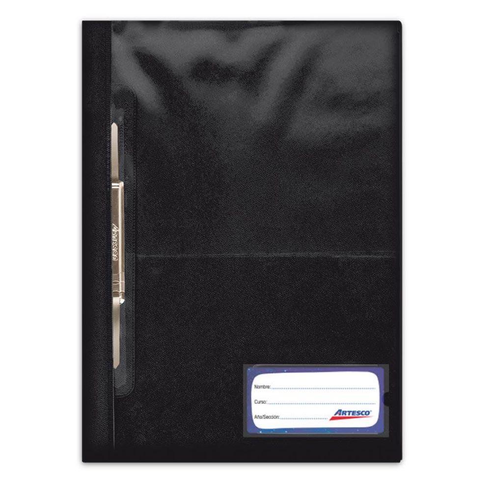 FOLDER ARTESCO T/O TRANSPARENTE C/FASTENER